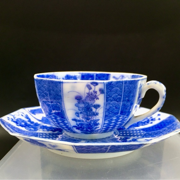 Seto Ware | Kitchen | Rare Japanese Seto Ware Meiji Period 851899 Blue ...